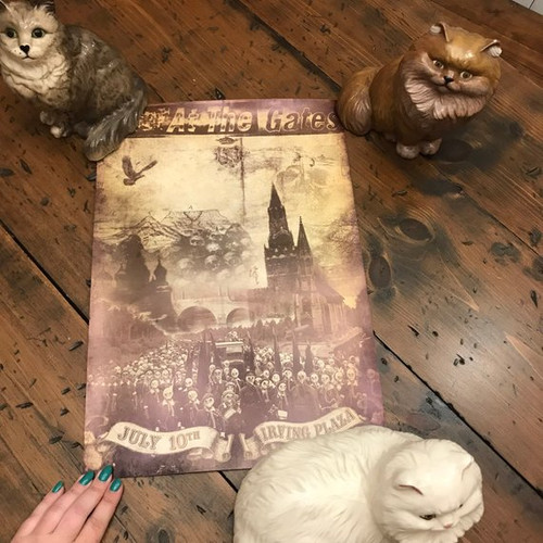 At the Gates Concert Poster, Irving Plaza Show Poster, Kids in Gas ...