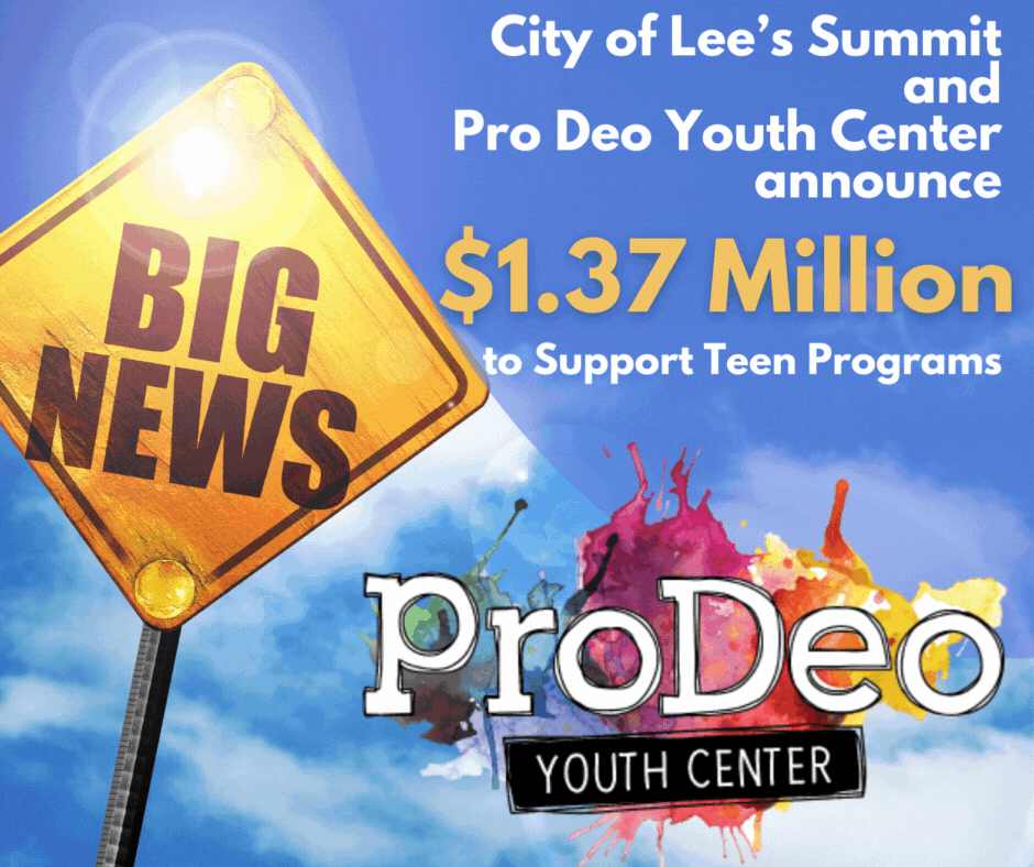 Pro Deo Receives Over One Million Dollars in Funding from Lee's Summit