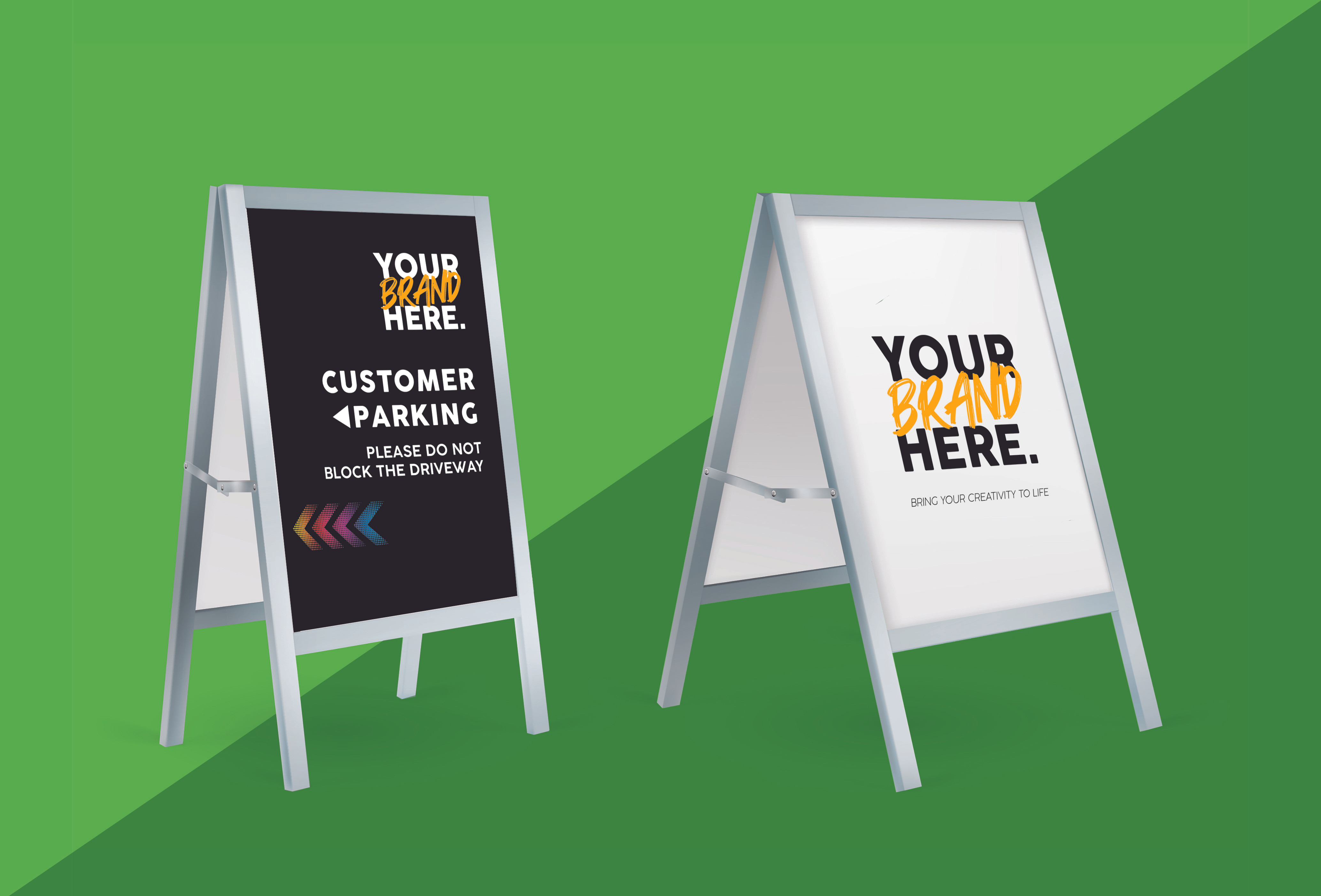 Free-Standing Displays | BMS Print & Sign