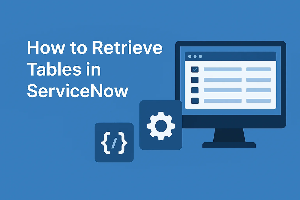 How to List Tables in ServiceNow: A Comprehensive Guide