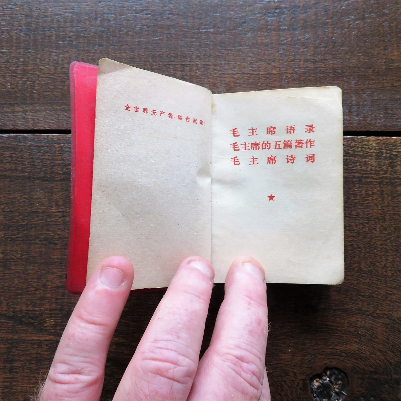 Book China Red Book Mao Zedong 1969 | Propagandaworld