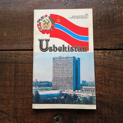 Book Soviet Russia Uzbekistan 1987 German Language | Propagandaworld