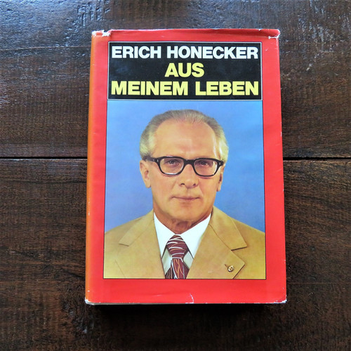Book DDR Erich Honecker Aus Meinem Leben 1981 | Propagandaworld