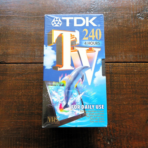 Unplayed VHS Video Tapes 4 Hours In Original Wrapping | Propagandaworld