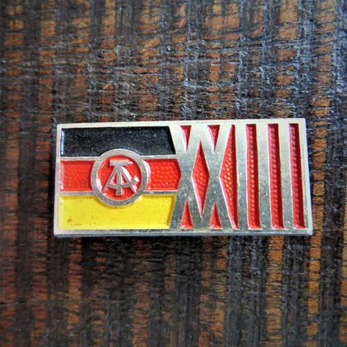 Pin DDR 23 Years Of DDR 1972 | Propagandaworld