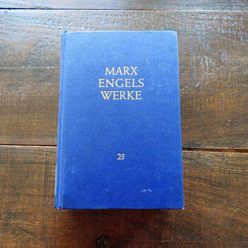 Book DDR Marx Engels Works Vol.23 1974 | Propagandaworld