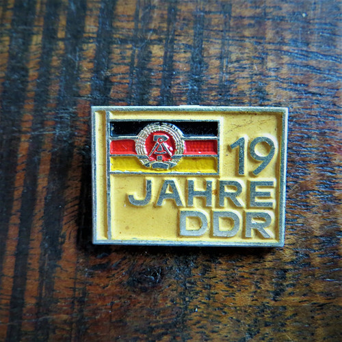 Pin DDR 19 Years Of DDR 1968 | Propagandaworld