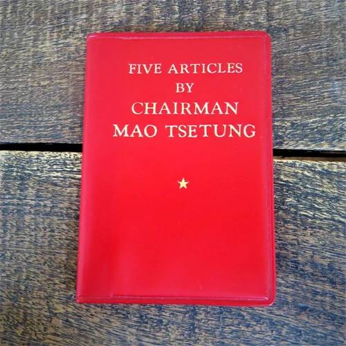 Book China Red Book Five Articles Mao Zedong 1972 | Propagandaworld