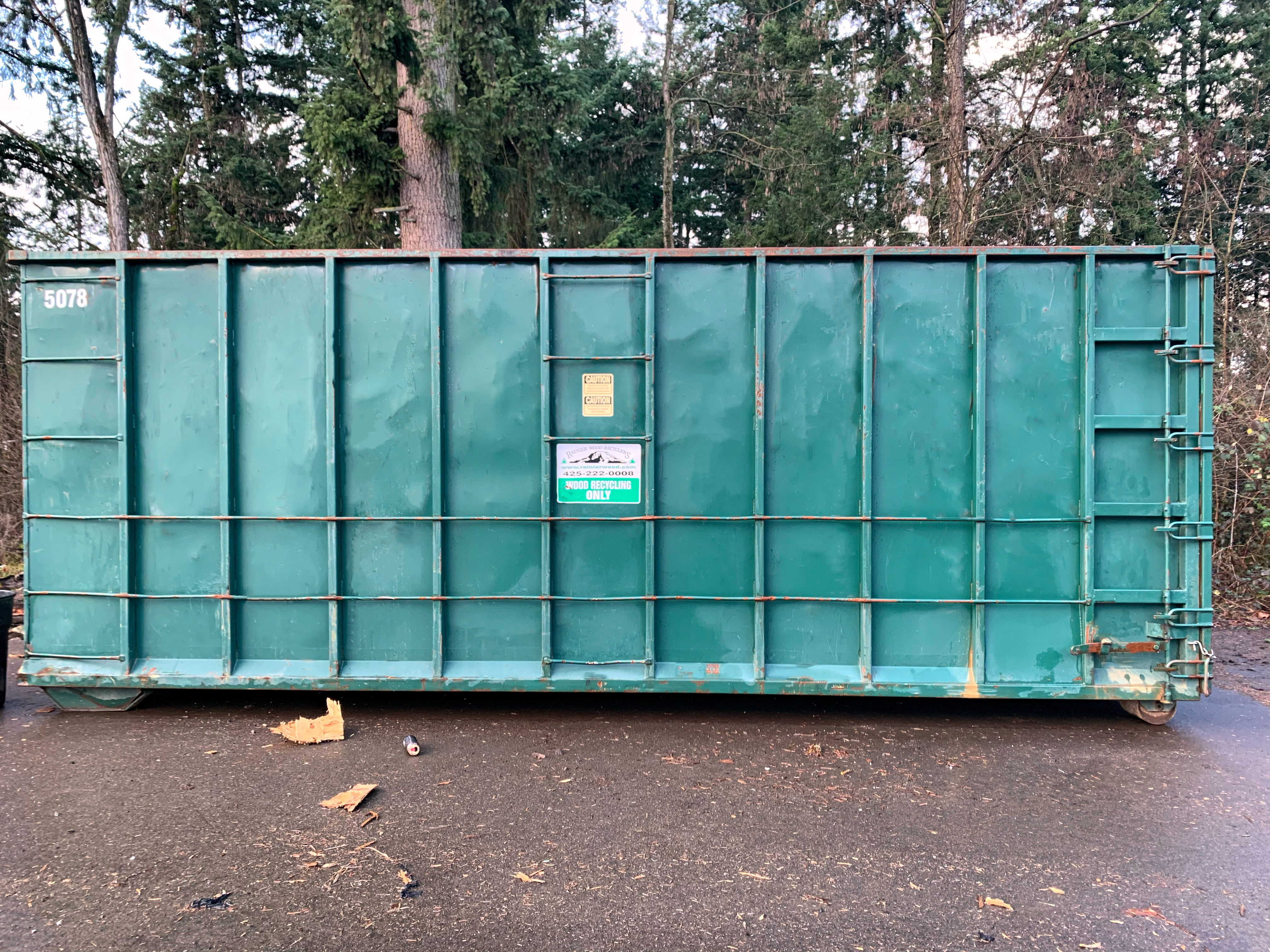 Container Services | Rainier Wood Recyclers