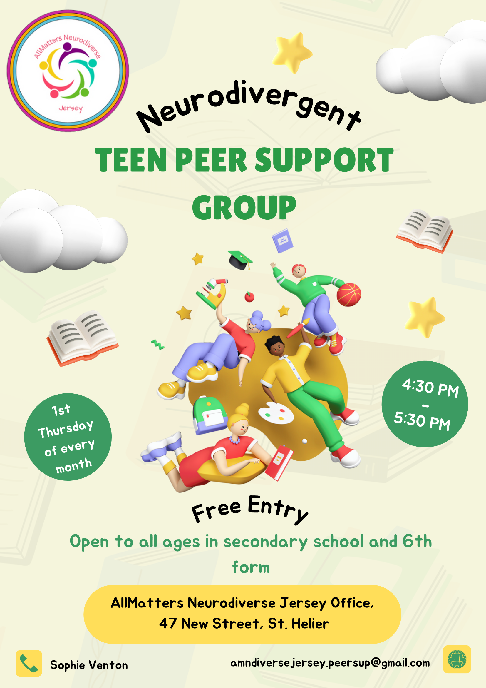 Peer Support Group | AmNeurodiverseJersey