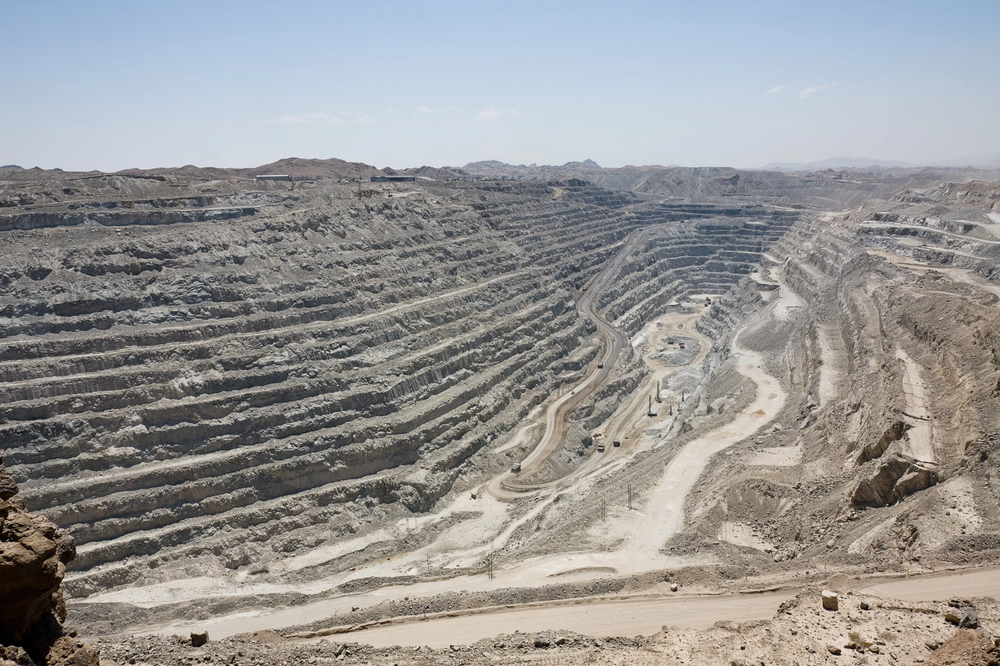 A Massive Open-Pit Uranium Mine