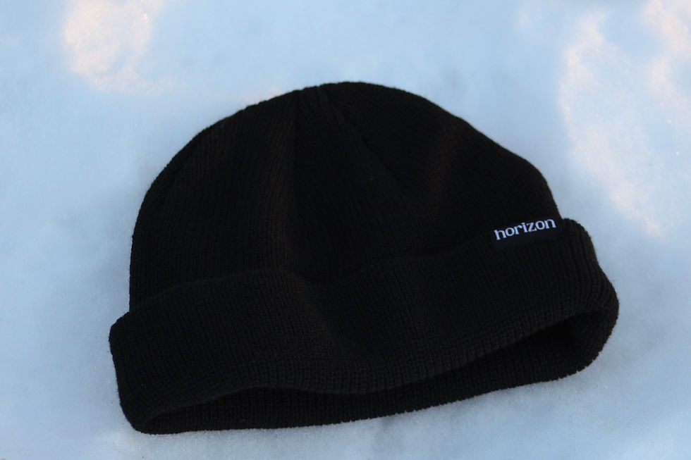 tuque ECO-FRIENDLY - noir | horizon