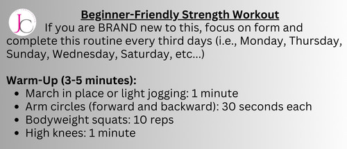 Beginner-Friendly Strength Workout Freebie 💕 | Joi Christianson