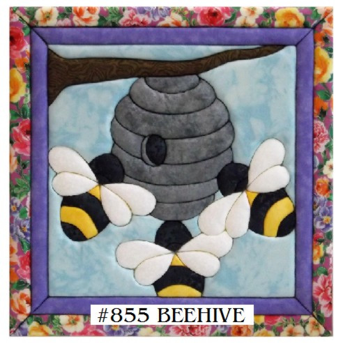 #855 Beehive | quilt-magic