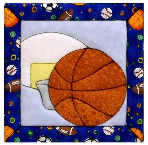 #554 Basketball | quilt-magic
