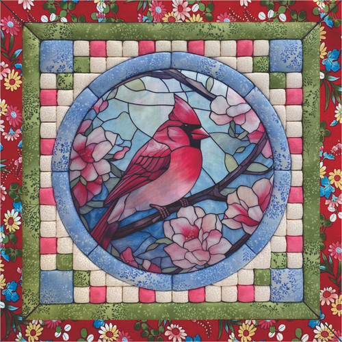 #948 Cardinal | quilt-magic