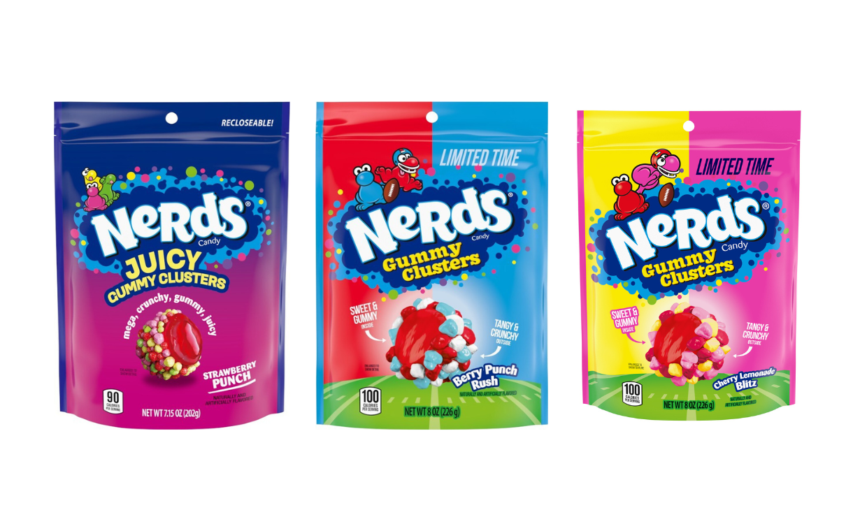 Ferrara launches Nerds Juicy Gummy Clusters and limited-time flavours ...