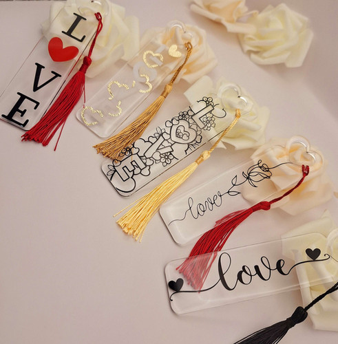 Marque-page " Love ", marque-page personnalisé | L' île O'trésor by Fanny