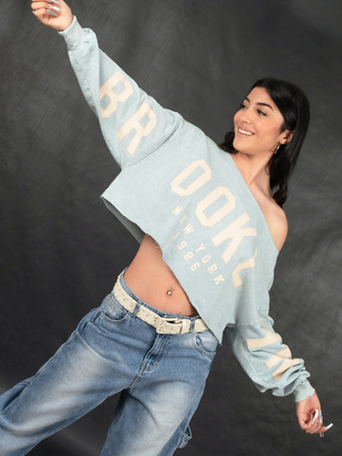 Polera Crop Urbana | Perspective Ropa