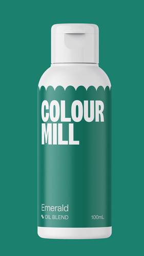 Colour Mill Emerald Oil Based Colouring, 100ml. | Berry Couture