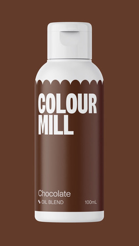 Colour Mill Chocolate Brown Oil Based Colouring, 100ml. | Berry Couture
