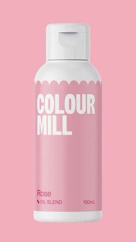 Rose Pink Colour Mill Oil Based Colouring, 100ml. | Berry Couture