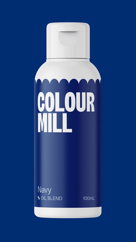 Colour Mill Navy Blue Oil Based Colouring, 100ml. | Berry Couture