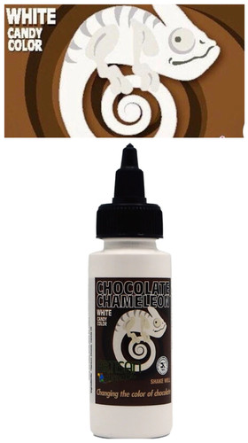 WHITE Artisan Accent Chocolate Chameleon Candy Coloring, 2oz. | Berry ...