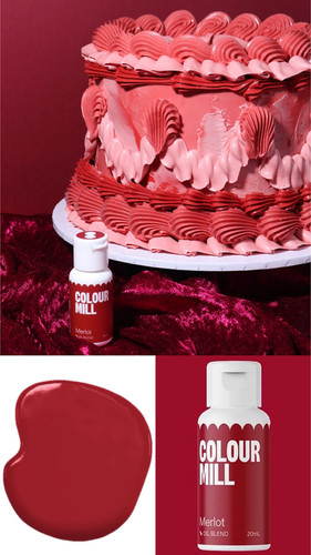 Colour Mill Merlot Red Oil Based Colouring, 20ml. | Berry Couture
