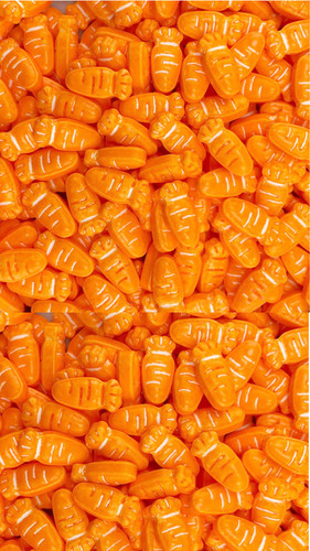 Mini Easter Bunny Carrot Sprinkles, (SAMPLE SIZE) | Berry Couture ...