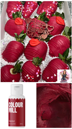 Colour Mill Merlot Oil Based Colouring, 20ml. | Berry Couture