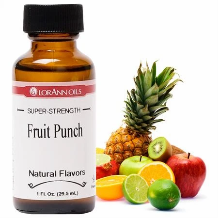 LorAnn Oil's Fruit Punch NATURAL Flavoring Extract, 1oz. | Berry ...