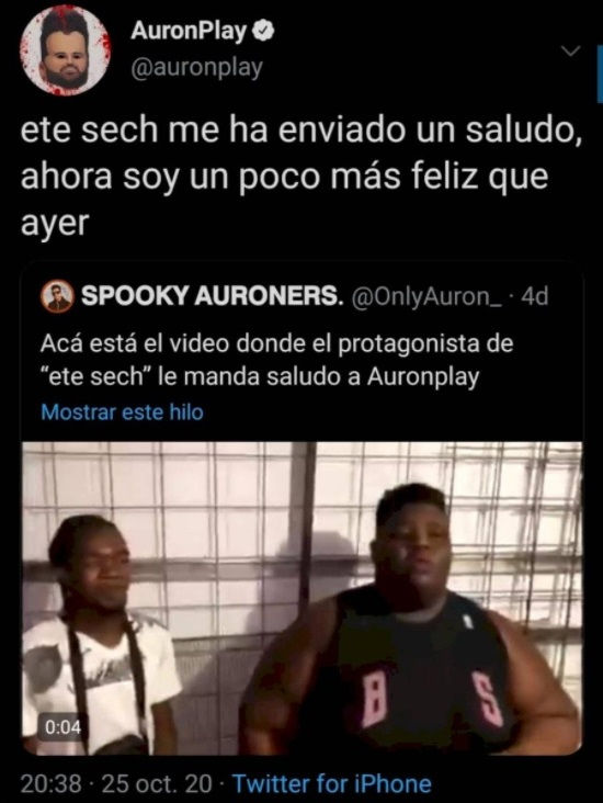 ¡Las redes no perdonan!: Origen del meme "ete Sech"