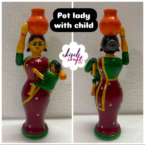Pot Lady With Child | myhome