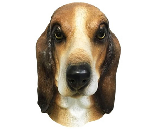 Basset Hound Dog Costume Face Mask - Kennel Club | offthewalltoys