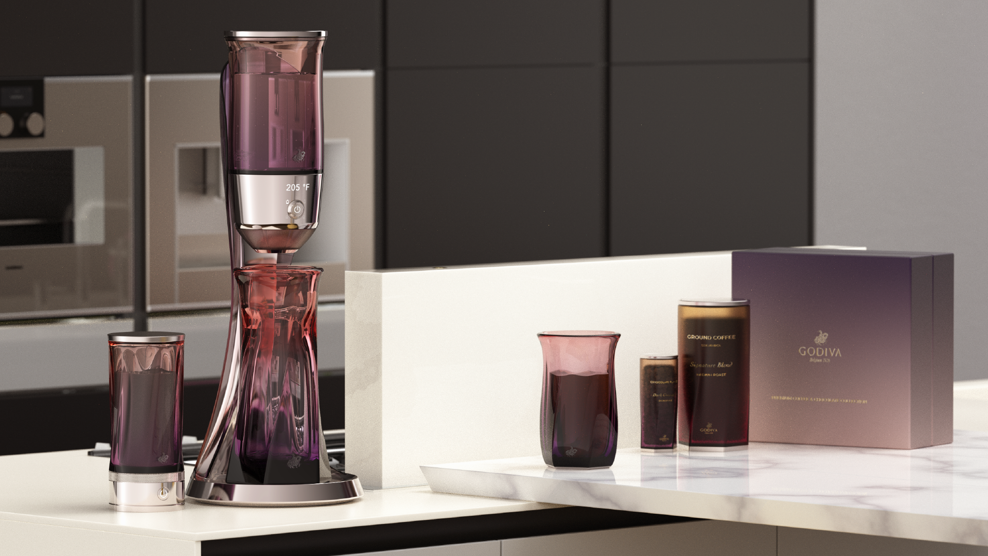 how to make godiva ground coffee