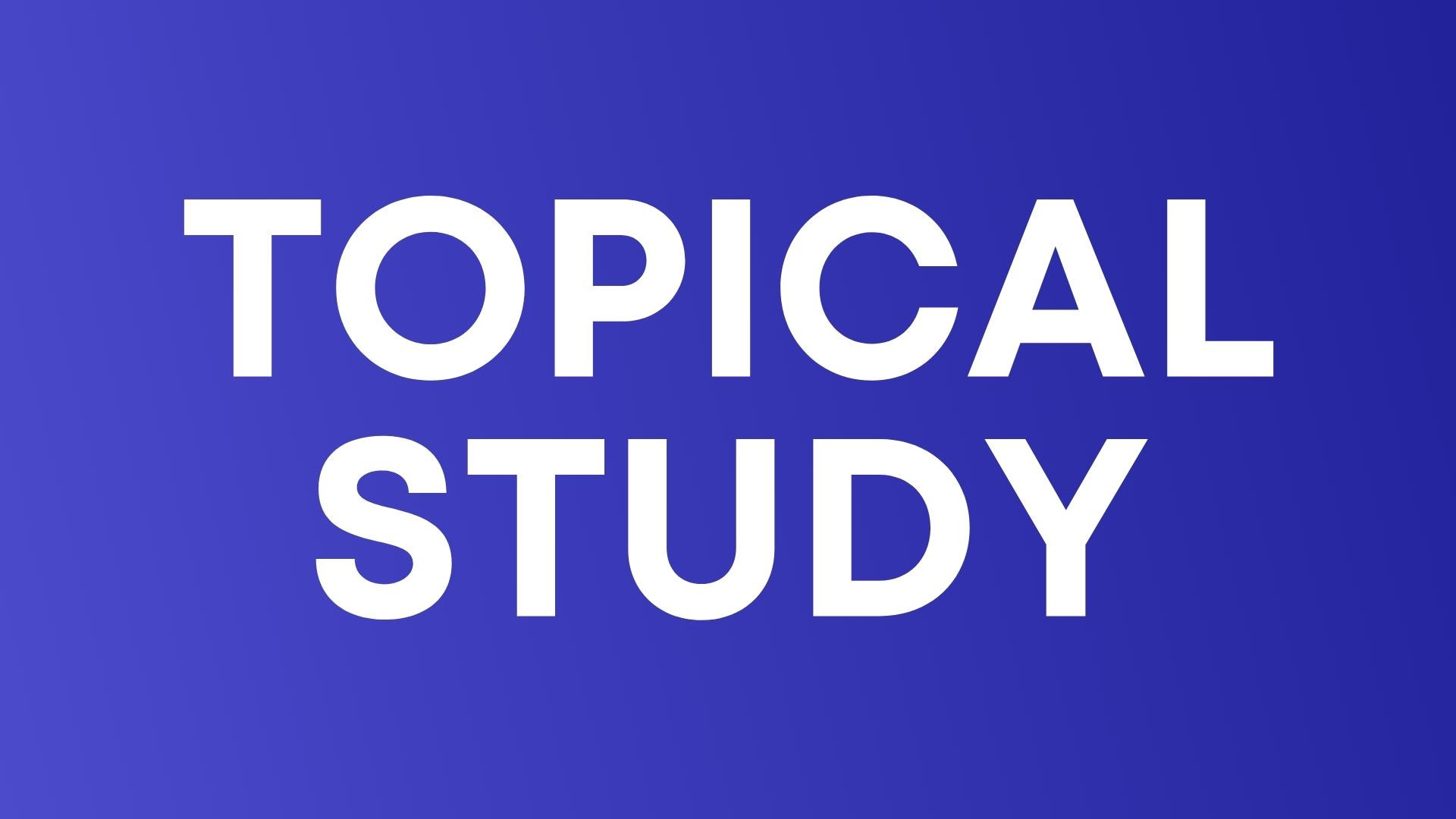 The Holy Spirit - Topical Study