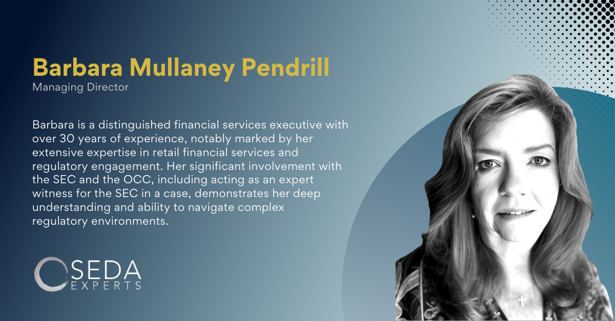 Barbara Mullaney Pendrill | Structured Products Expert Witness | SEDA ...