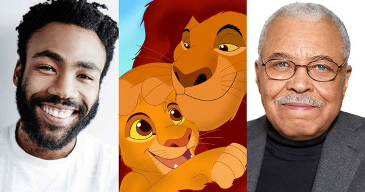 O Rei Leão ♦ James Earl Jones e Donald Glover farão Mufasa e Simba