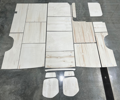 Complete Van Interior Panels (walls, ceiling & doors) for 2019 ...