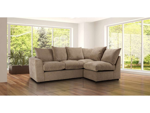 Ethan Fabric Corner Sofa | BedsSofasBedding.com