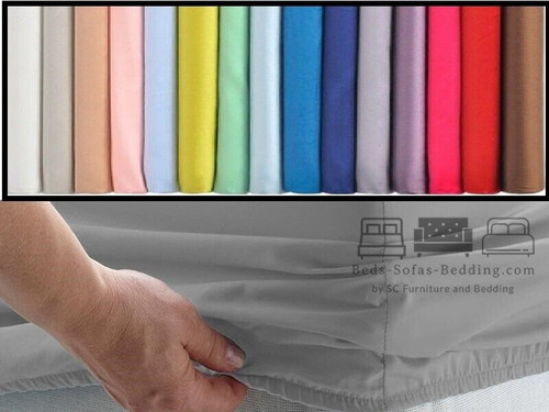 Touch of Class by luxury linen- 11" (28cm) Fitted Sheets | BedsSofasBedding.com