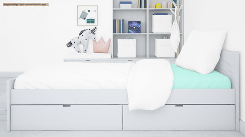 Ikea size bed fitted sheets - 160cm x 200cm | BedsSofasBedding.com