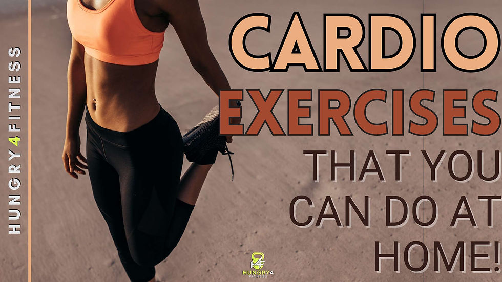 Cardio Exercises At Home – Hungry4Fitness