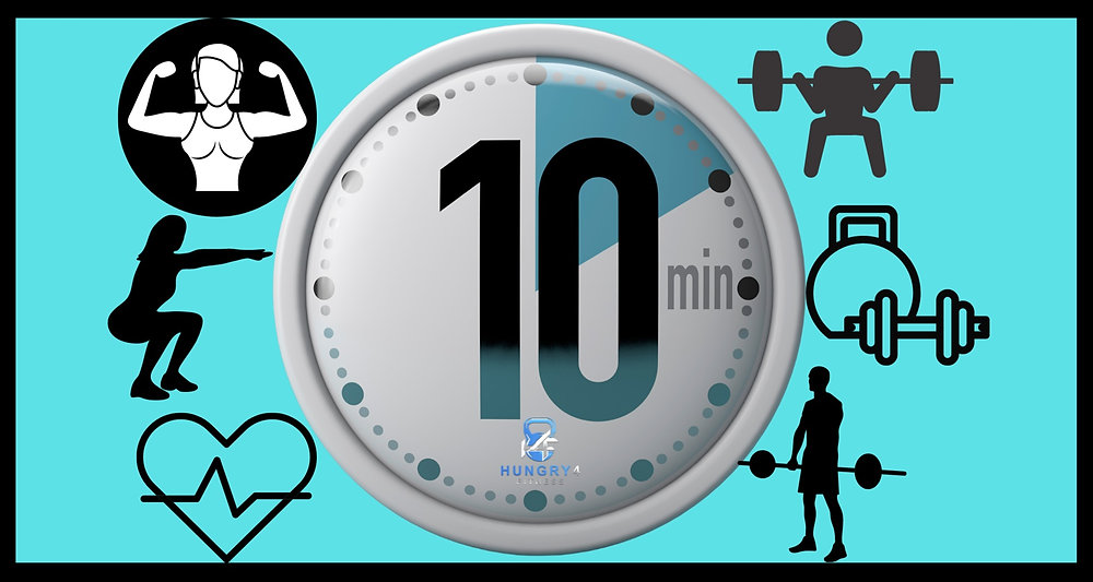 10 Minute Workout | Complete Fitness Conditioning – Hungry4Fitness