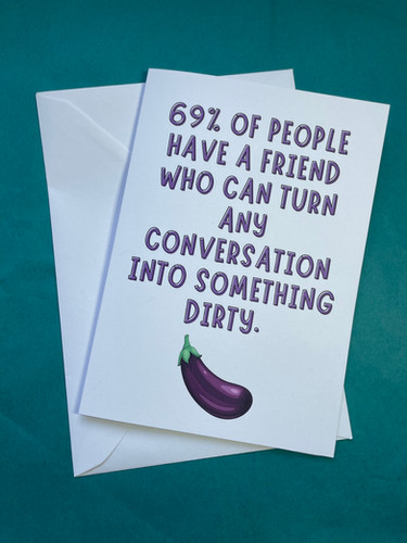 Funny, Rude Friend, Birthday, Friendship, Card | Pics and Squiggles