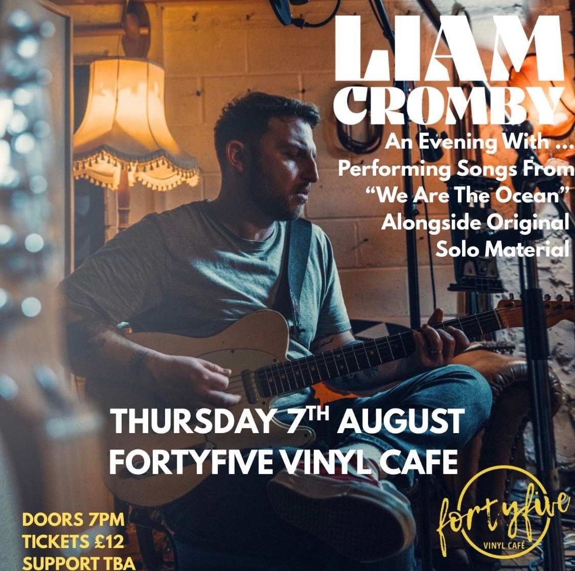 An Evening With Liam Cromby | fortyfiveuk
