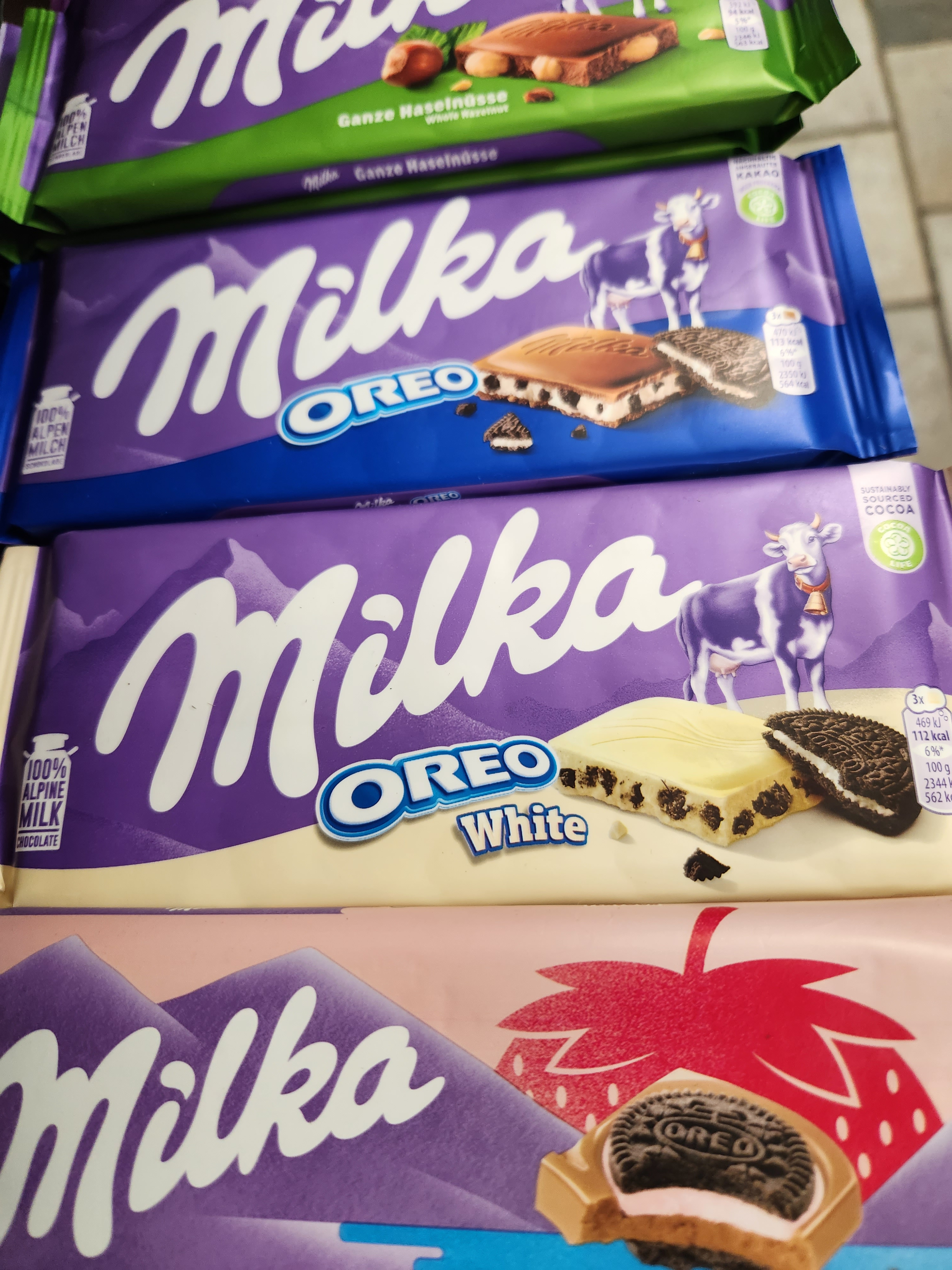 Milka Oreo White