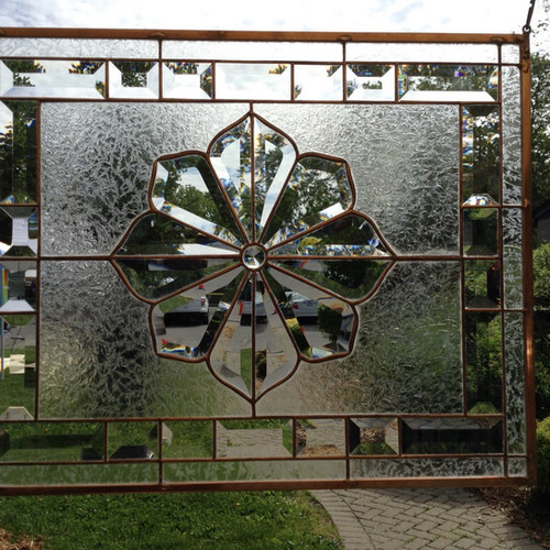 Clear Bevel Window Panel | A Classic Stained Gl