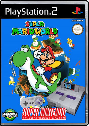 Super Mario World em DVD Repro - Playstation 2 - Ps2 By XGAMELIVE ...